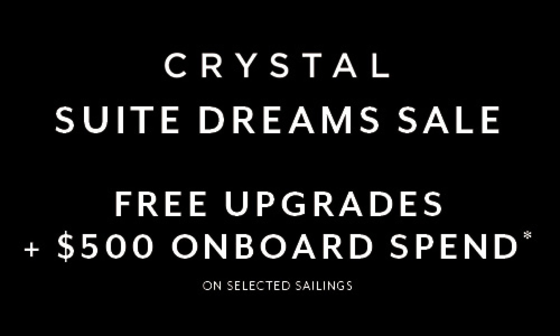 Crystal Cruises 2026 | Crystal 2026 Cruises | SixStarCruises
