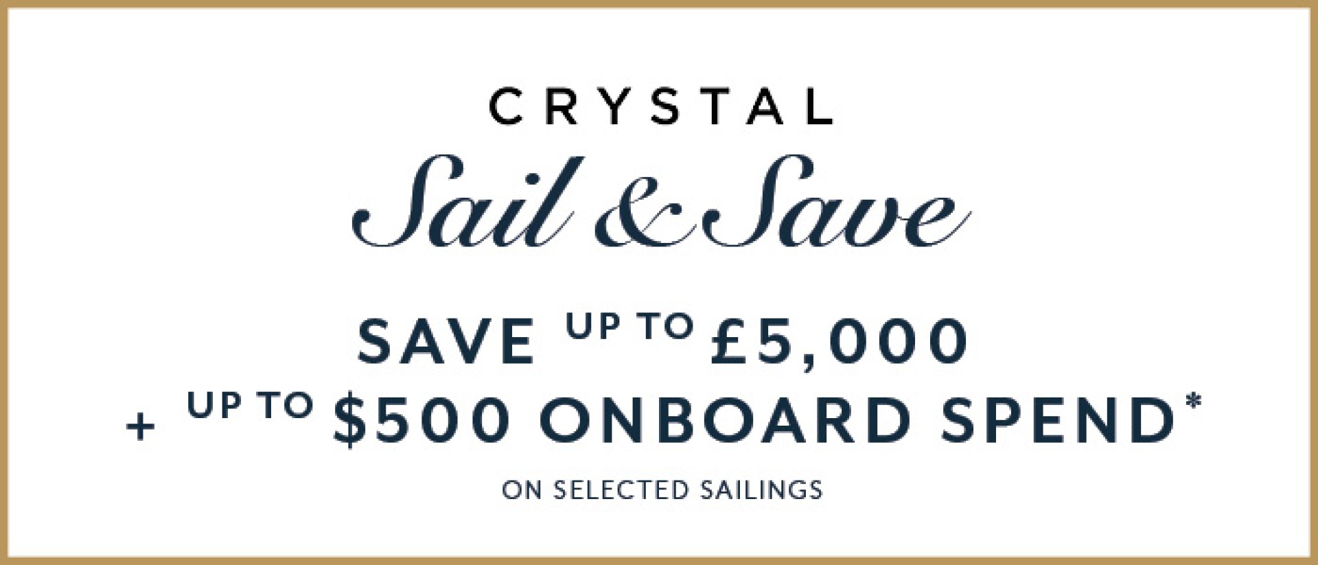 Crystal Cruises 2026 | Crystal 2026 Cruises | SixStarCruises